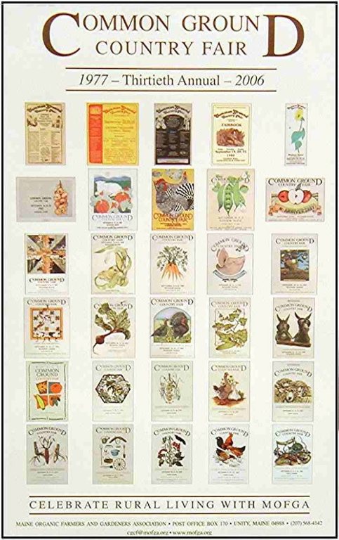 30 Years at the Fair - Commemorative Large Poster – MOFGA's Online ...